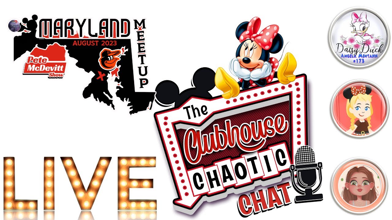 The Disney Live Show ~ Clubhouse Chaotic Chat ~ Disney Community - YouTube