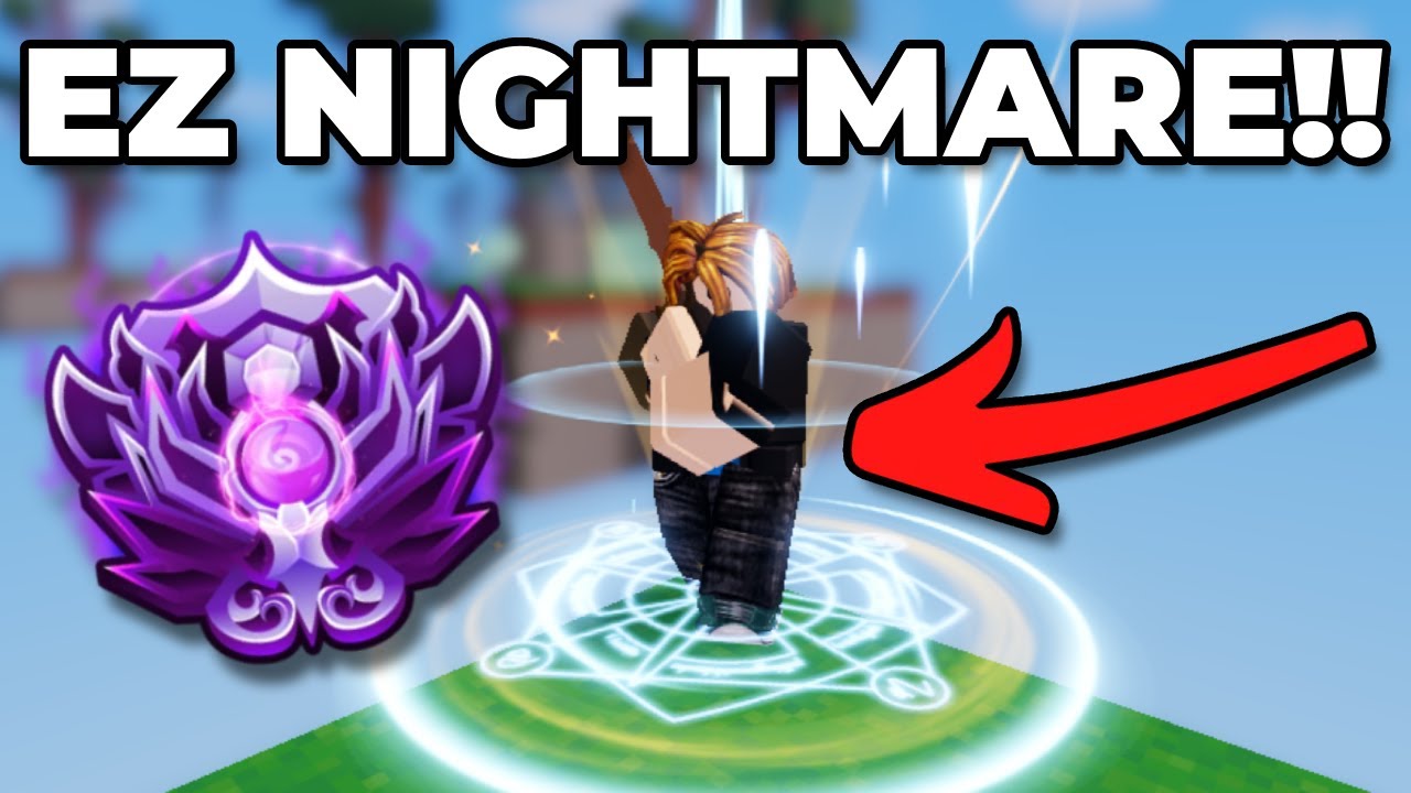 The Best Ranked Strategy For Nightmare... - Roblox Bedwars - YouTube