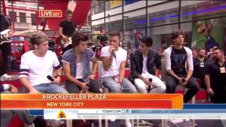 One Direction - Today Show Interview (August 2013)