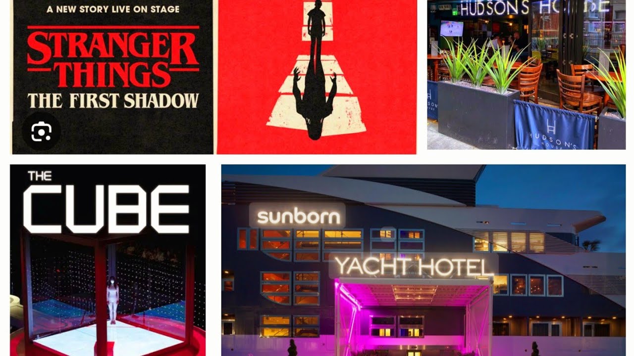 LONDON ADVENTURES PART 1, Sunborn Yacht, The Cube, Stranger Things, War of the Worlds Immersive ...