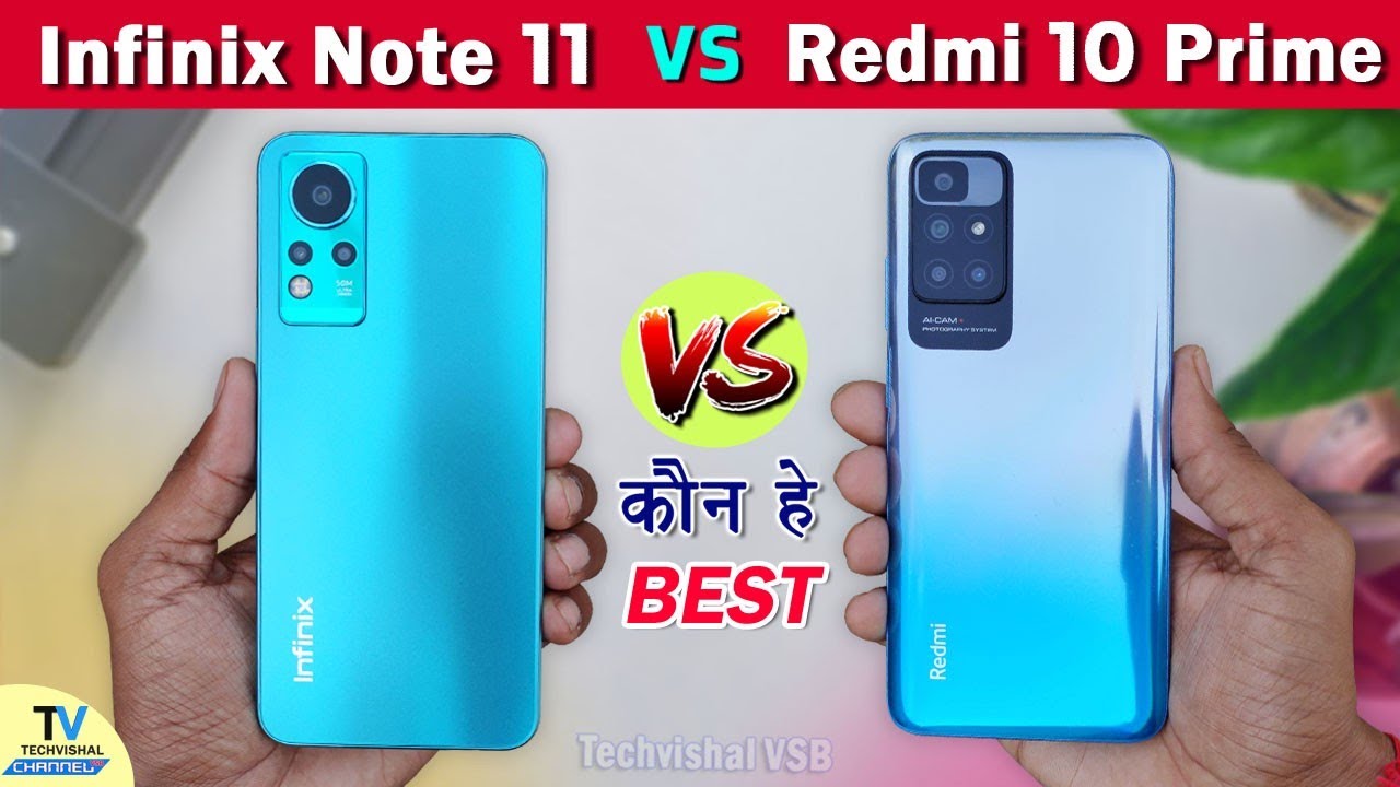 Infinix Note 11 vs Redmi 10 Prime Speed Test Comparison | Which is ...