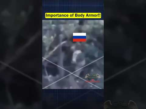 Body Armor Saves a Russian Soldier After Multiple Direct Hits