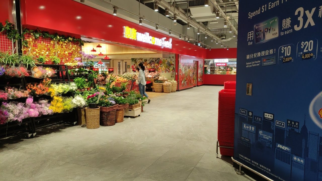 Belanja di welcome supermarket Kennedy town - YouTube