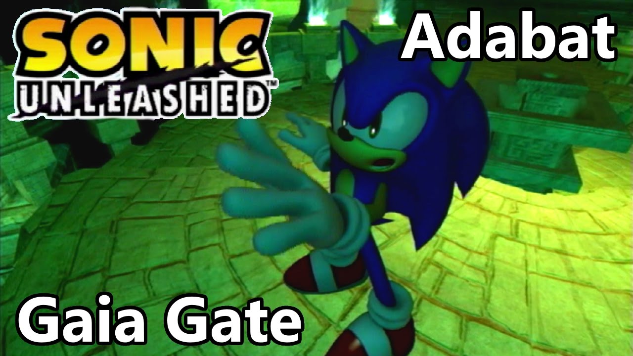 Sonic Unleashed Wii-Adabat Gaia Temple-All the Items - YouTube