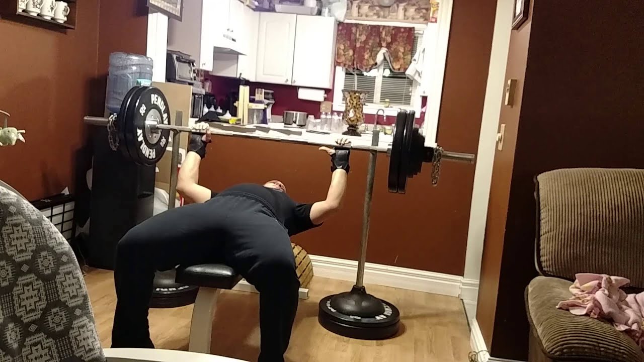 TSA Intermediate Week 8 Day 4 Bench 279 x 1 @8.5 - YouTube