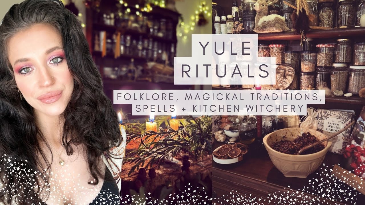 FOLK WITCH'S YULE RITUALS | SPELLS, FOLKLORE, CHARMS + KITCHEN WITCHERY ...
