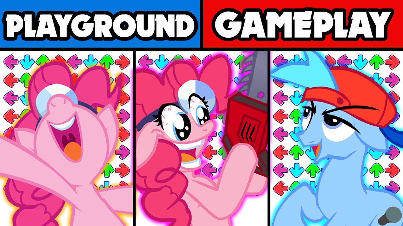 FNF Character Test | Gameplay VS Playground | VS Pinkie Pie - Elements ...