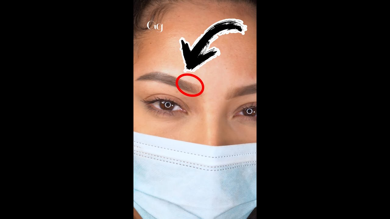 How to correct ASHY eyebrows... w- GgBrows #shorts - YouTube