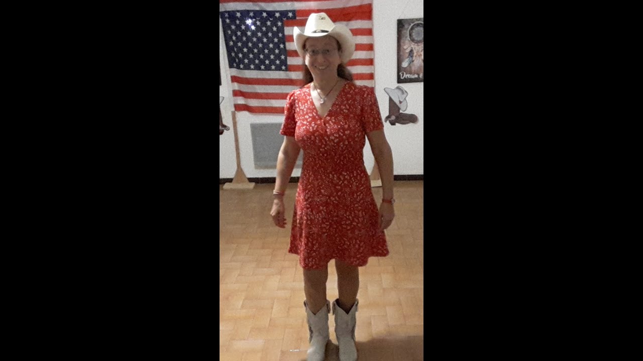 Hooked on Country Line Dance - YouTube