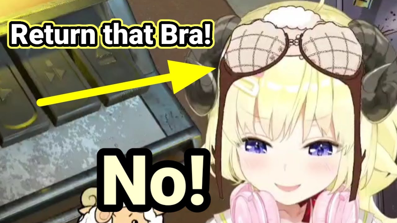 Watame's new Helmet - YouTube