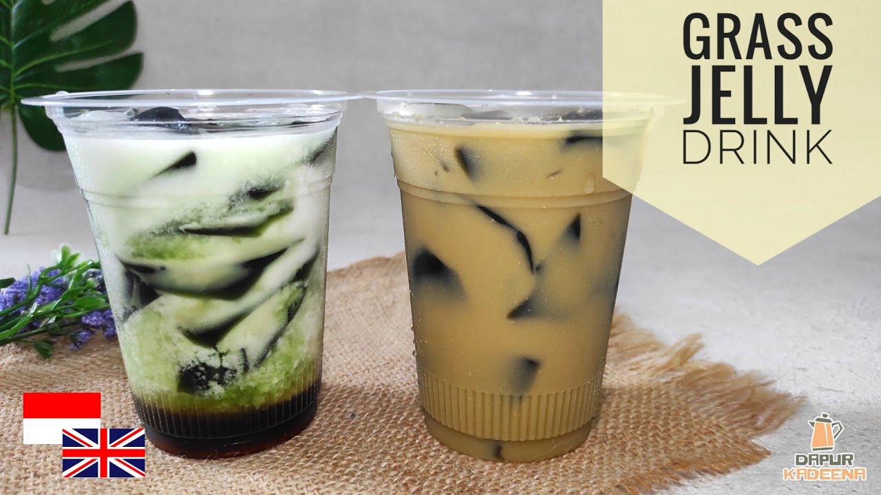 ES CINCAU NUTRIJELL | GRASS JELLY DRINK RECIPE - YouTube