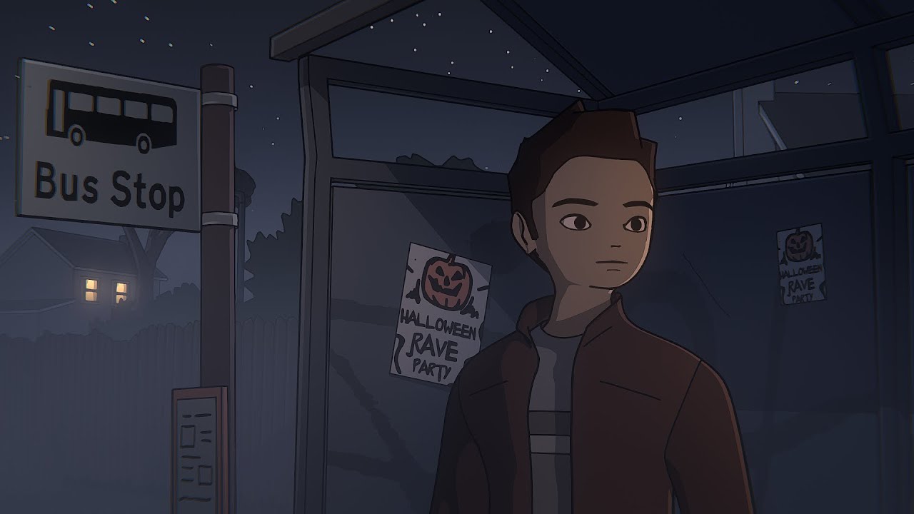 The Bus Stop | Halloween Special | Animated Horror Story - YouTube