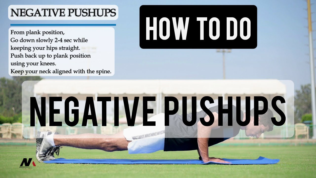 Negative Push ups - MN Exercise Library - YouTube