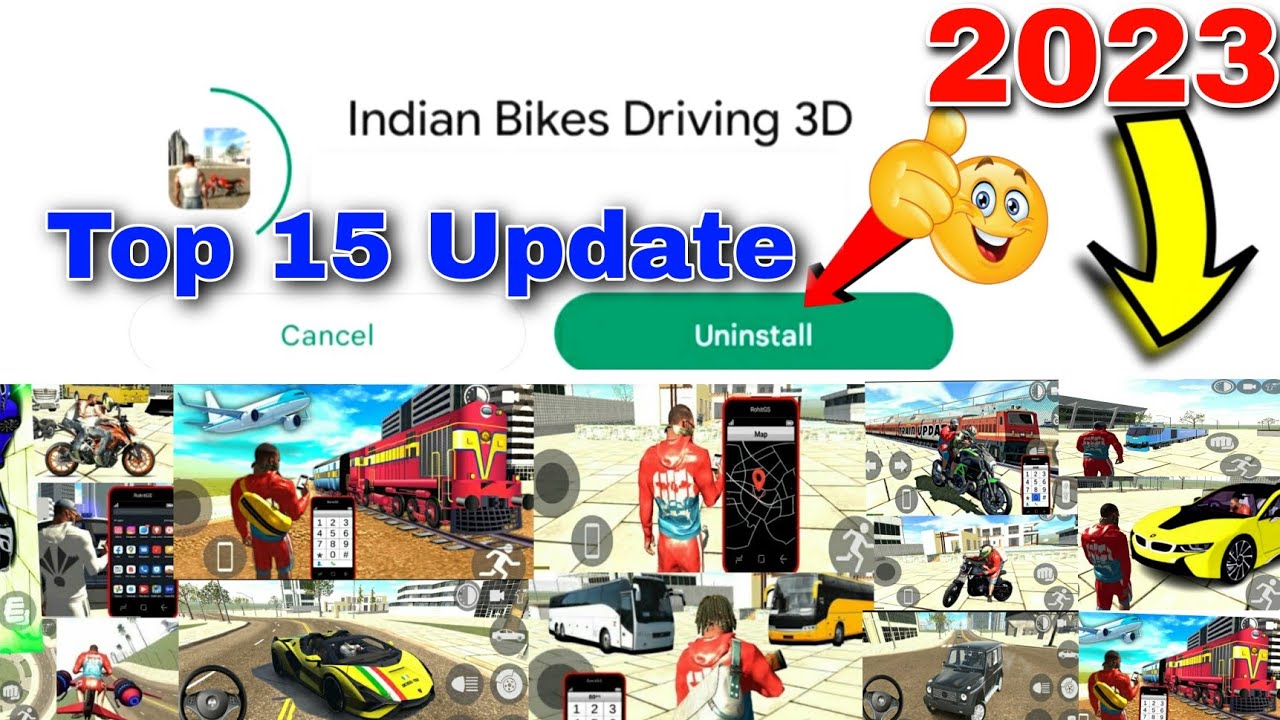 New 15 Update Indian Bike Driving 3d New Update Live 2023 - YouTube