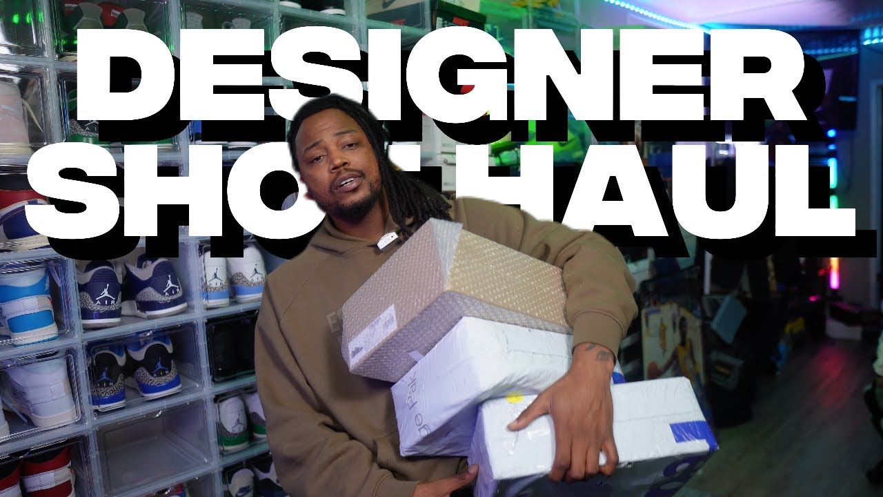 Designer Shoe Haul & Fashion Unboxing - YouTube
