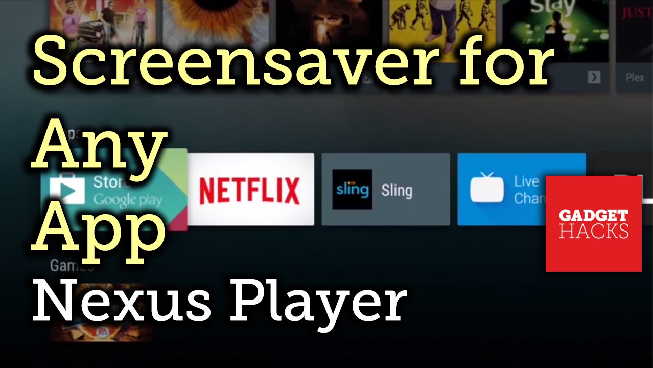 Automate the Screensaver on Your Nexus Player [How-To] - YouTube