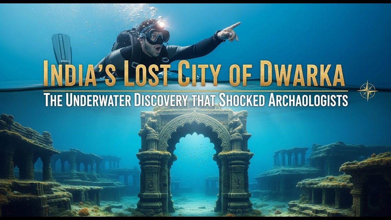 India's Lost City of Dwarka: The Underwater Discovery that Shocked ...