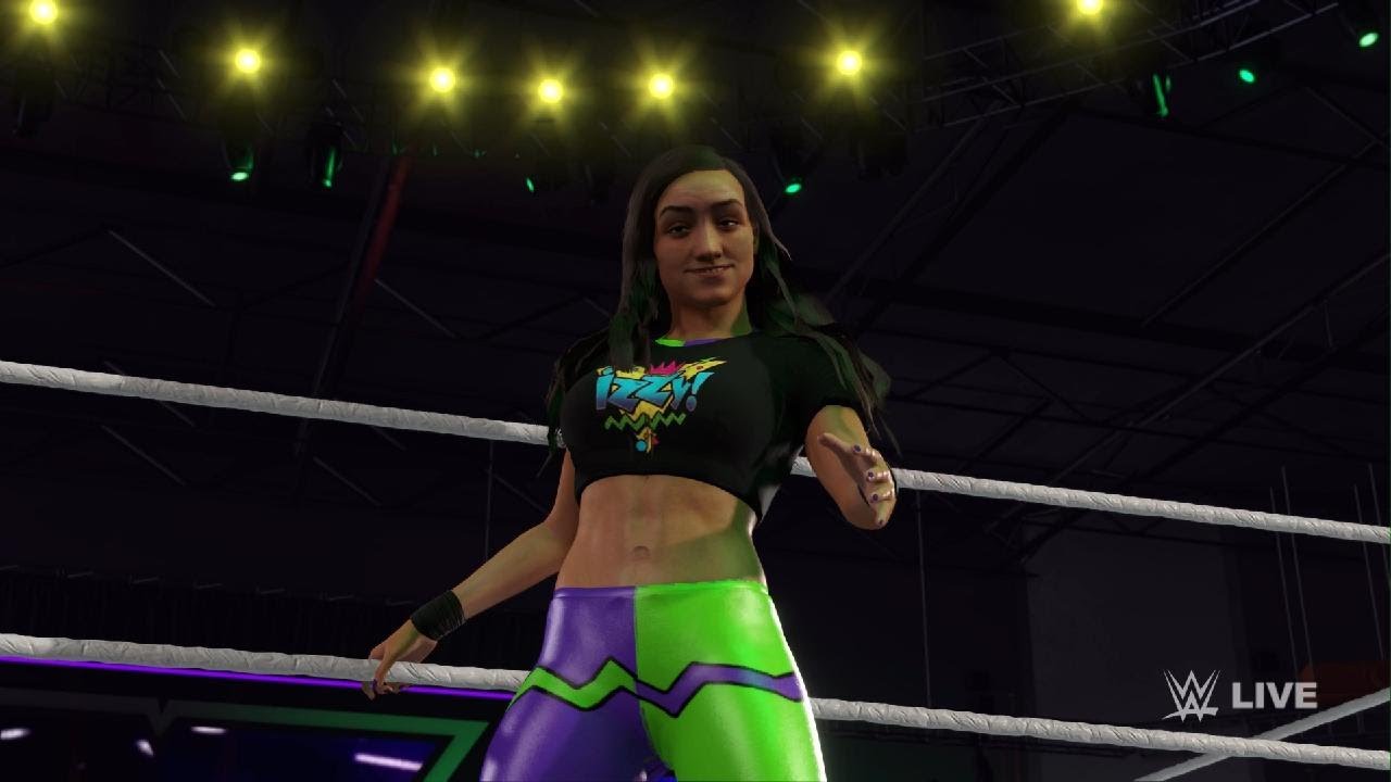 Izzy Moreno vs HollyHood Haley J - NXT WWE 2K23 - YouTube