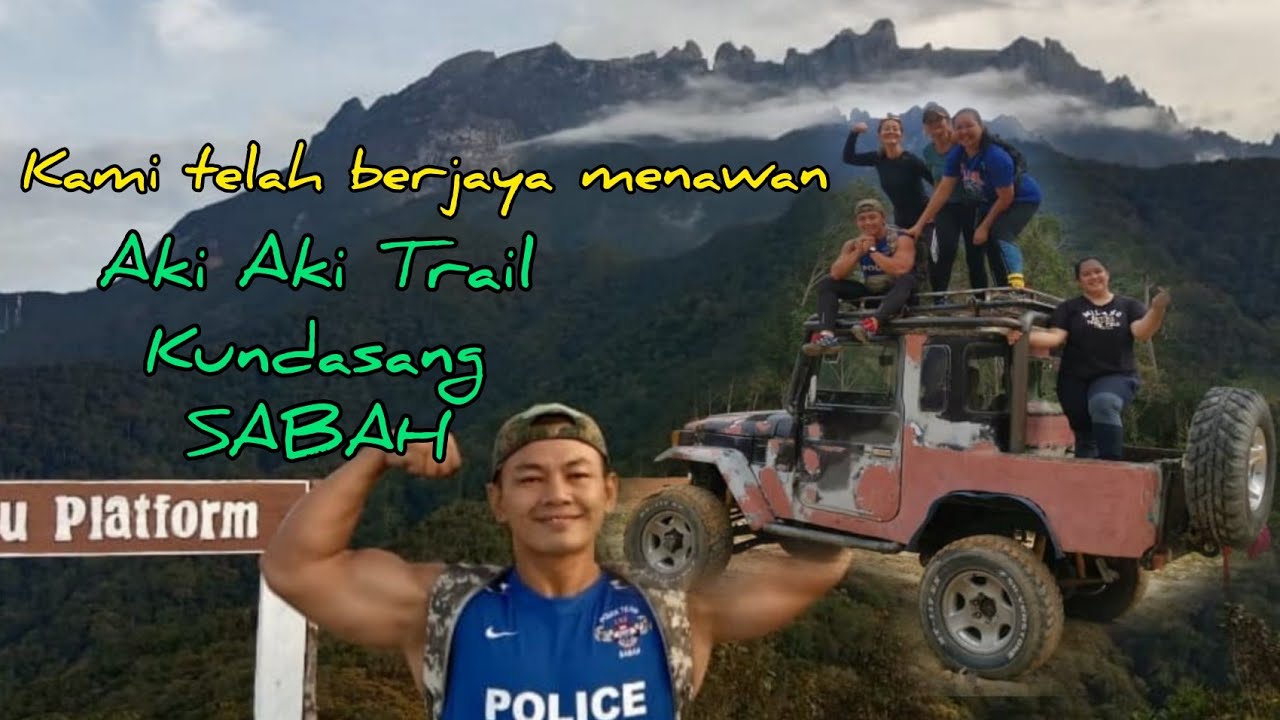 Menawan puncak Aki Aki Trail Kundasang Sabah || Gunung Kinabalu view 16 ...