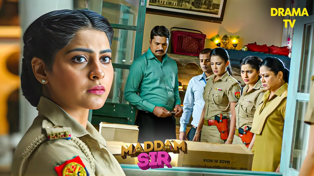 महिला Police thane पर पड़ी Raid | Maddam Sir | Comedy TV Show | Full EP ...