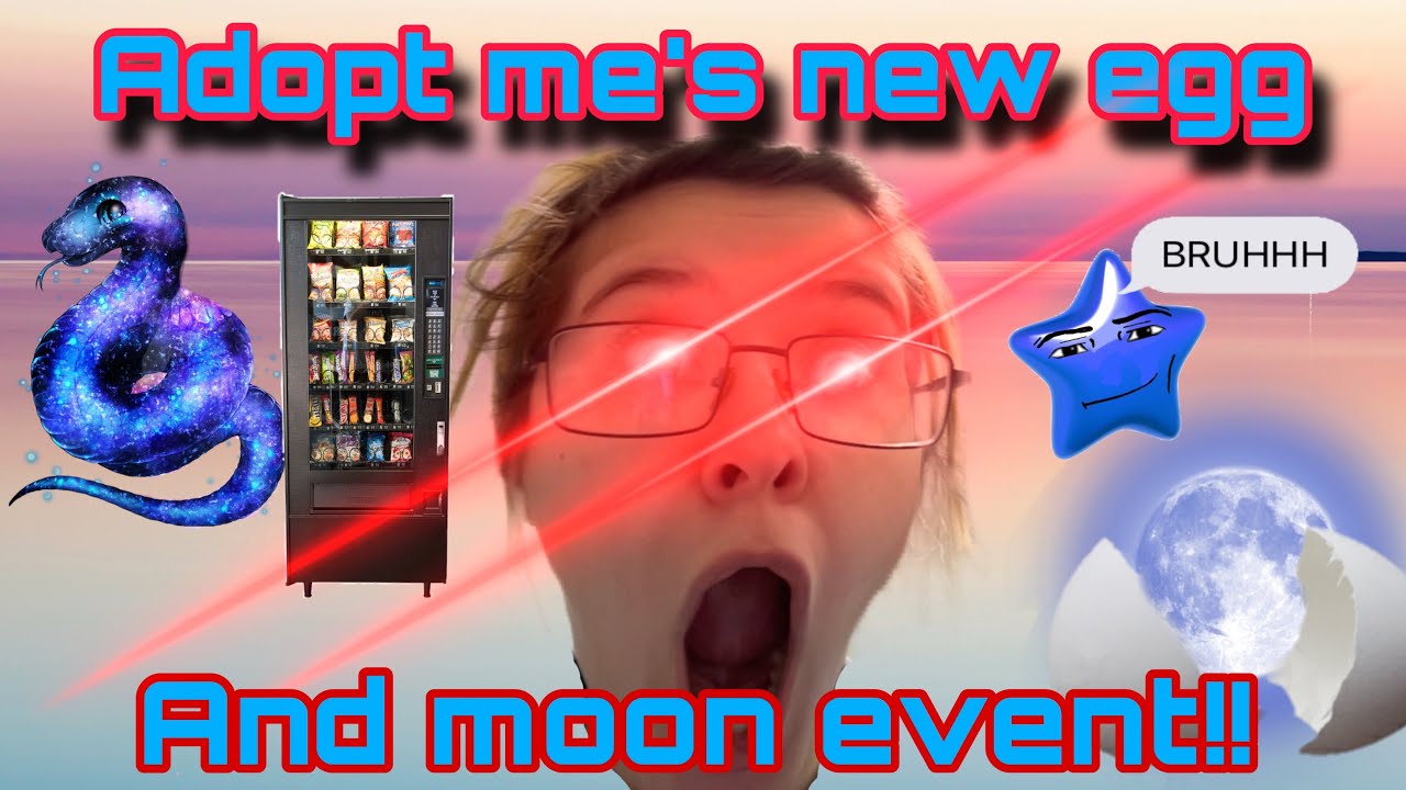 Adopt me’s new egg, moon event, and vending machine!!!! - YouTube