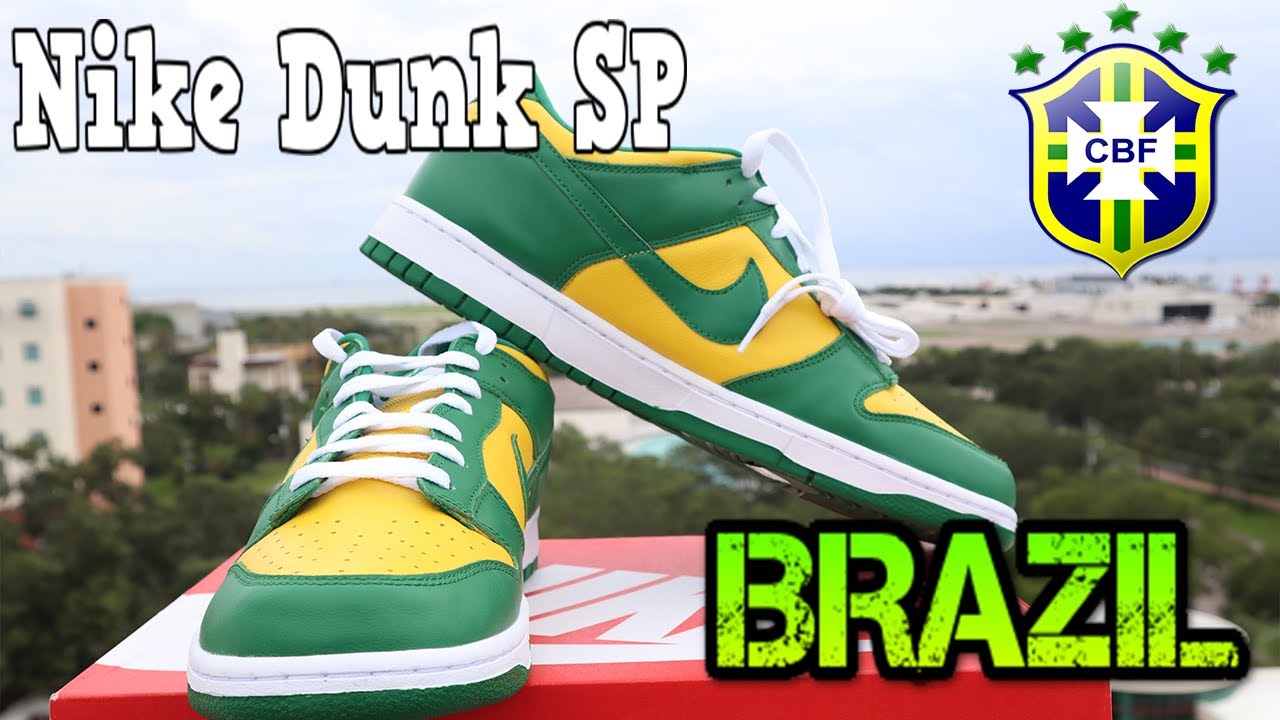 Nike Dunk SP "Brazil" Review! - YouTube