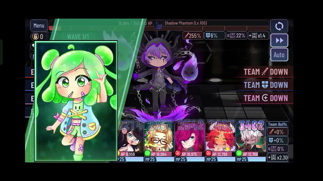 Gacha Club VS Shadow Phantom #2 - YouTube