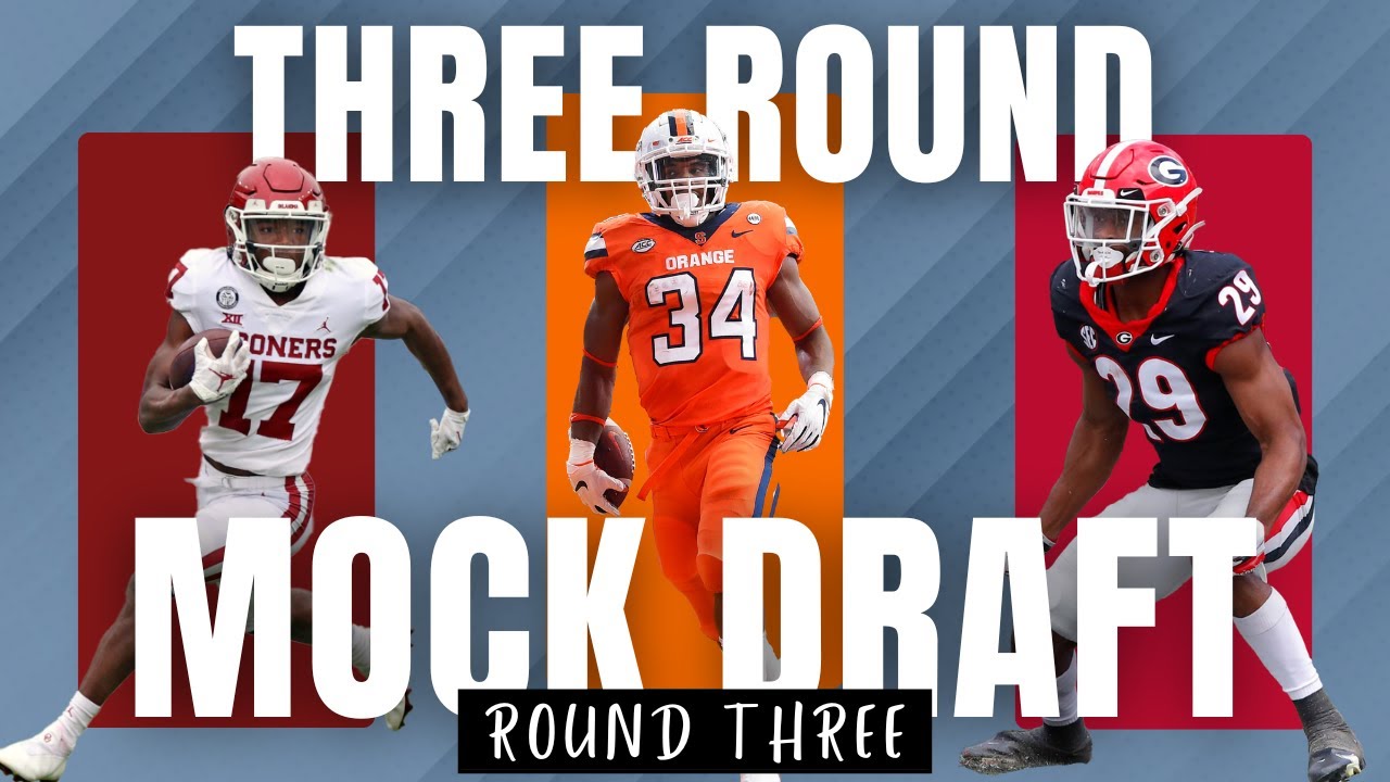 Three Round NFL Mock Draft with Trades | Third Round | 2023 NFL Draft ...
