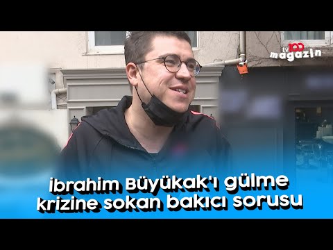 İbrahim Büyükak'ı gülme krizine sokan bakıcı sorusu