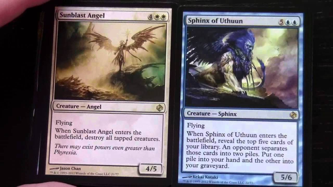 Magic The Gathering - Duel Decks - Venser vs Koth - Unboxing - YouTube