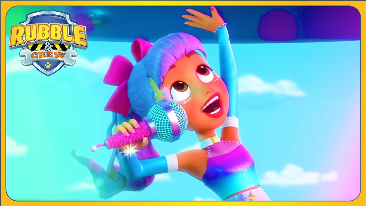 Rooftop Stage! - Rubble & Crew - Cartoons for Kids Compilation - YouTube