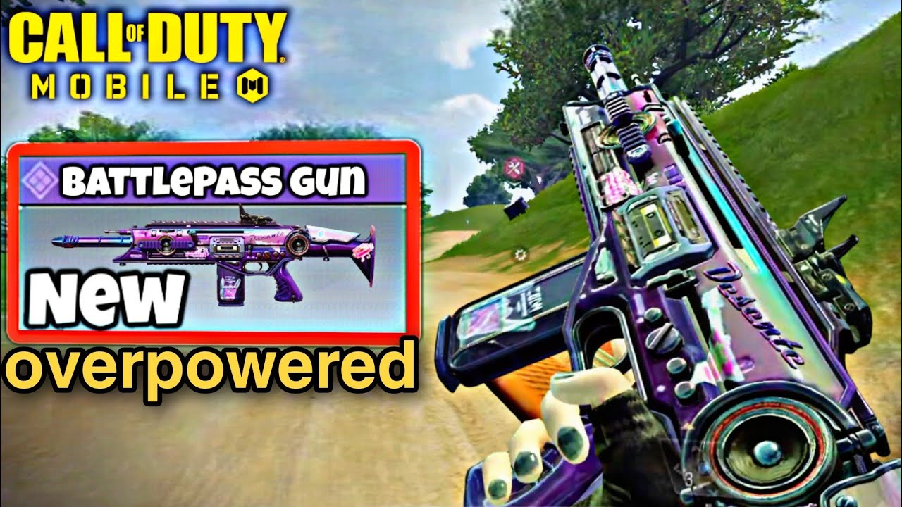 Testing the New Overpowered Battlepass Gun in COD MOBILE Gameplay ...