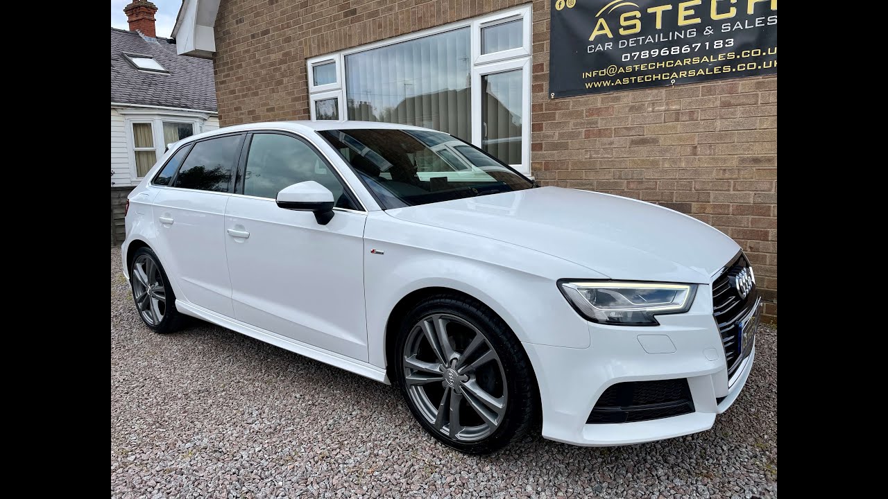 2017 Audi A3 S Line TFSI S-A S Tronic Walkaround - YouTube