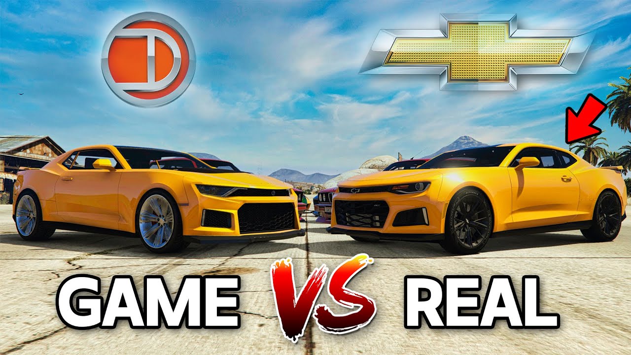 GTA 5 CARS VS REAL LIFE CARS - YouTube