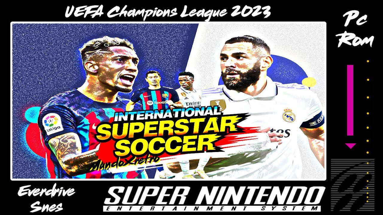 International Superstar Soccer Deluxe 2023 Real Madrid vs Barcelona ...
