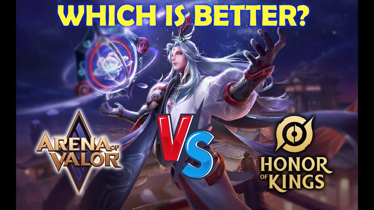 Ming is BETTER in Honor of Kings than in Arena of Valor! - AOV vs HOK ...