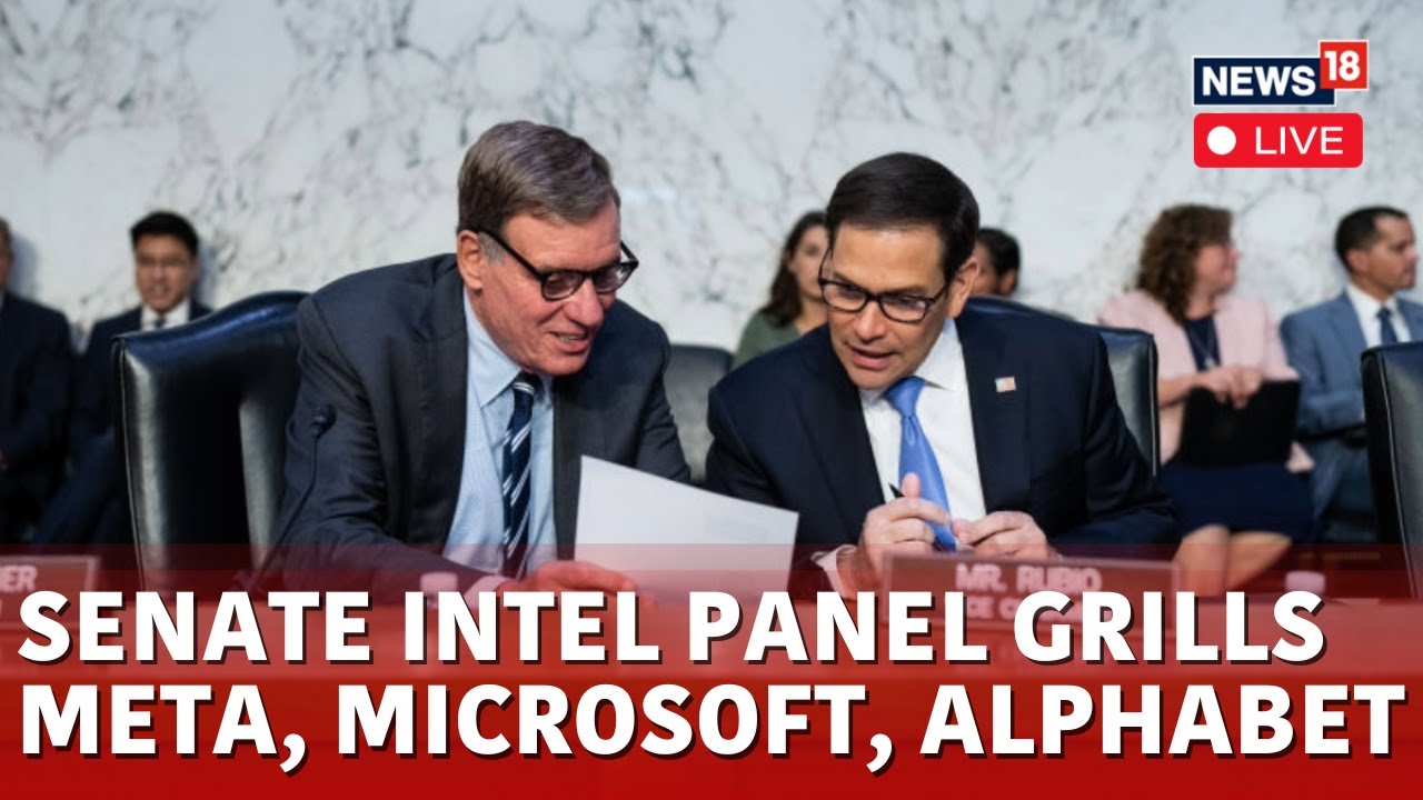 LIVE: Senate Grills Meta, And Microsoft On Election Interference | US ...