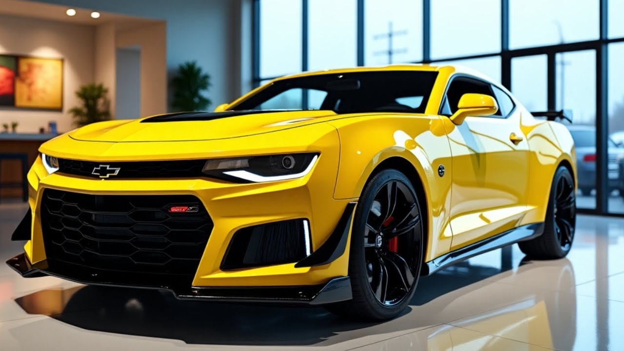 2025 Camaro SS 1LE – Officially Unveiled | First Look, Specs & Design ...