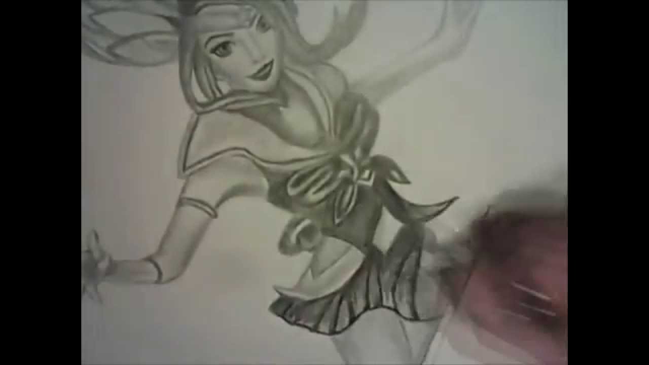 League of Legends | Star Guardian Lux | Speed Drawing - YouTube