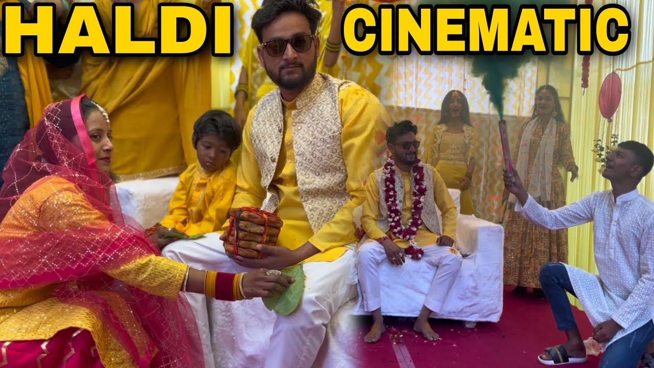 haldi ceremony | haldi cinematic video | haldi cinematic shots | Muslim ...