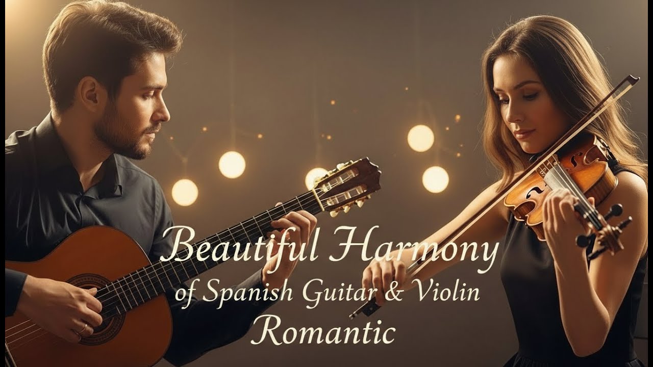 Beautiful Harmony of Spanish Guitar & Violin | Romantic, Calm ...