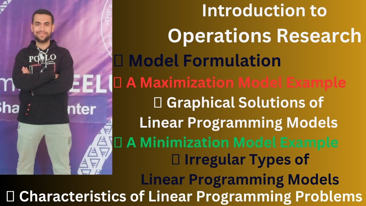 Introduction to Operations Research and Decision Support Lecture 2 ...