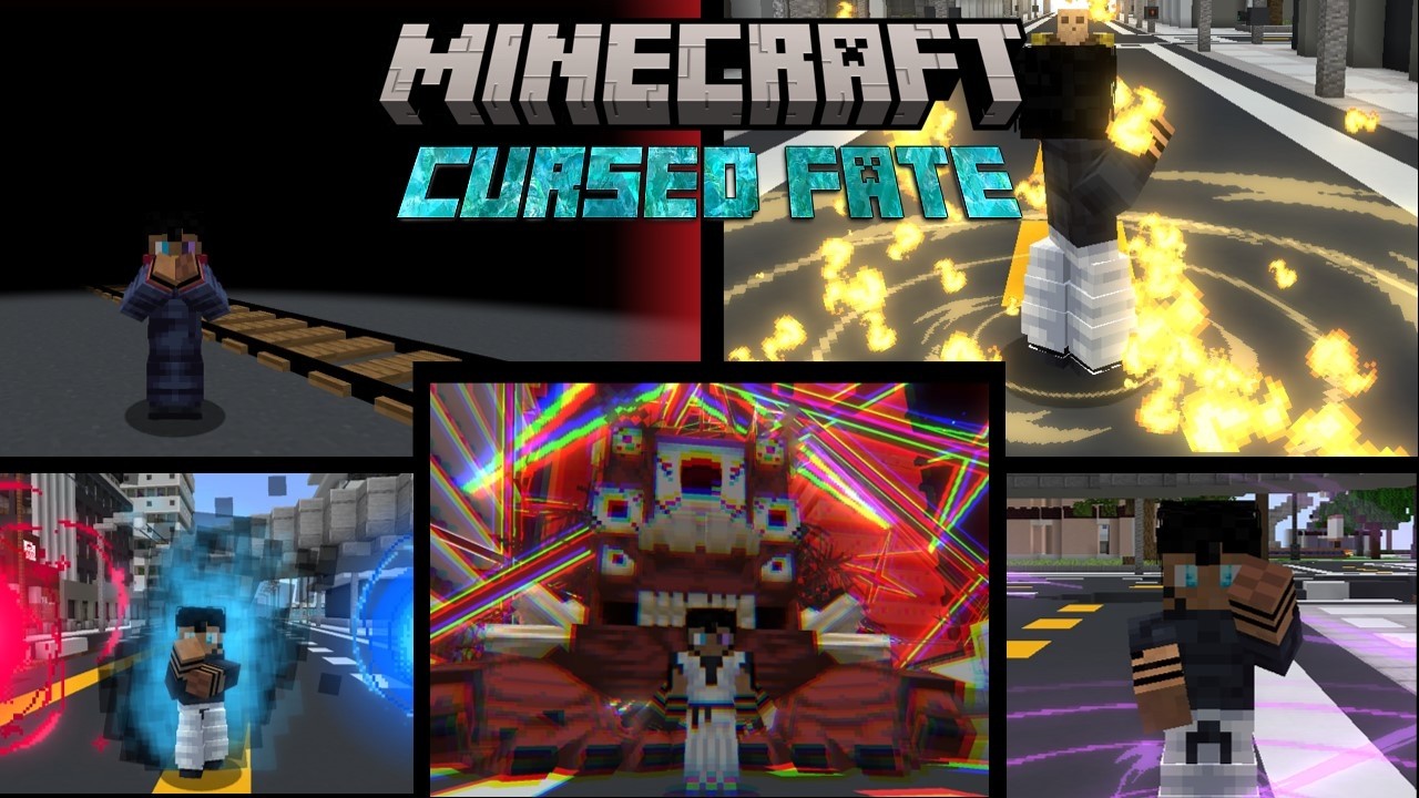 UPDATED | Cursed Fate (Part 3)! | Gojo, Sukuna and Yuji! | Minecraft ...