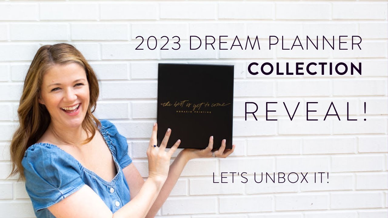 2023 Dream Planner Collection Reveal - YouTube