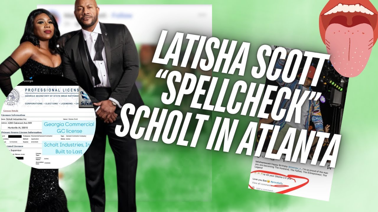 SCHOLT IN ATLANTA | LATISHA SCOTT CAN’T SPELL WIFEY - YouTube