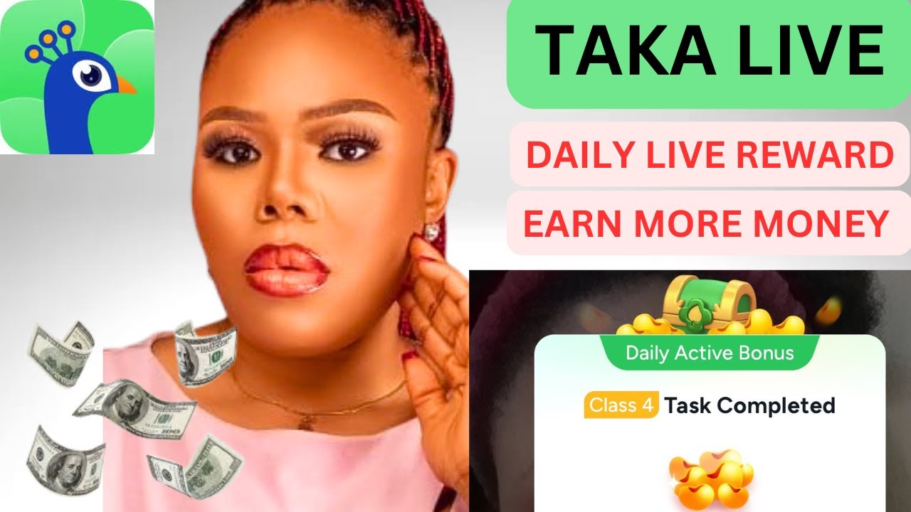 How To Go Live On Taka Live And Claim Your Daily Reward. DO THIS NOW TO ...