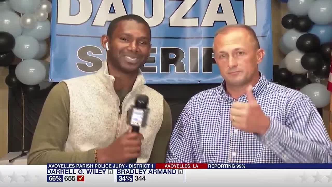 David Dauzat re-elected as Avoyelles Parish Sheriff - YouTube