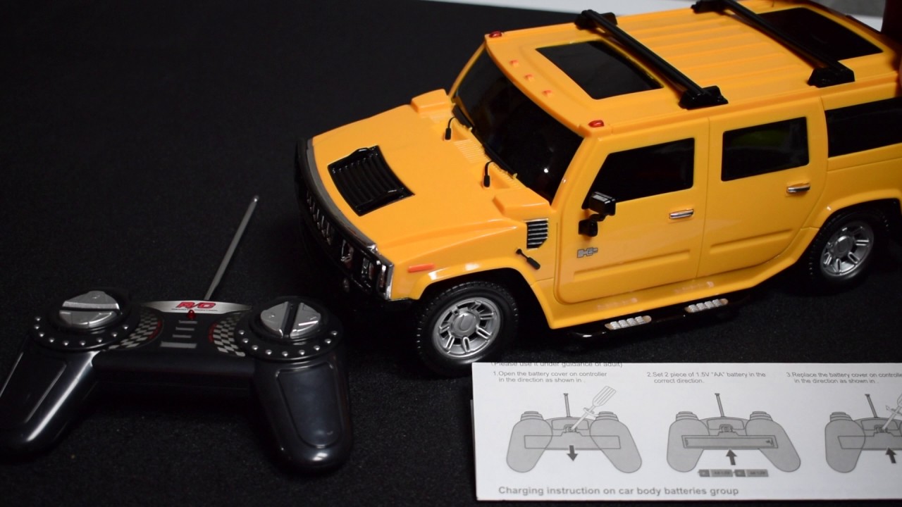 Lollipop Toys Hummer H2 1/16 R/C Truck - YouTube