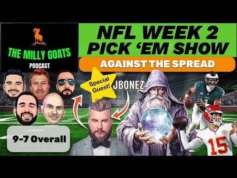 NFL Week 2 Pick 'em Contest Conquest Show, with Special Guest - JBonez ...