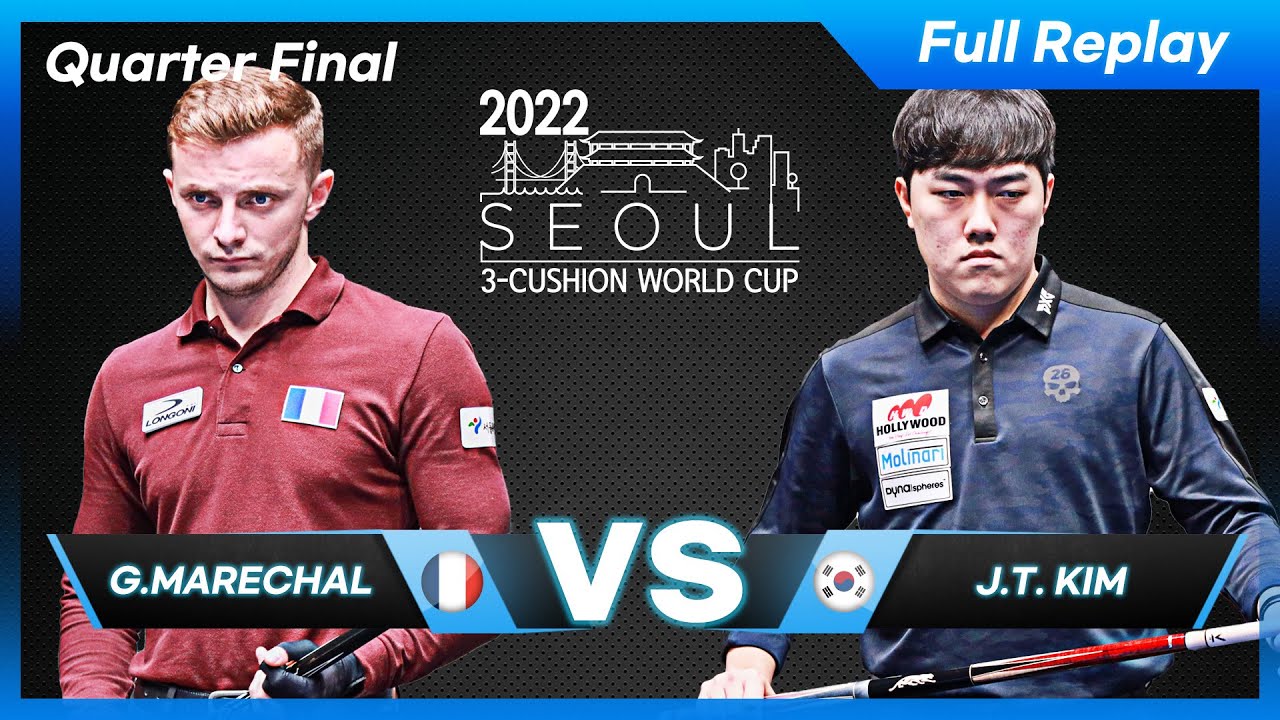 Quarter Final - Gwendal MARECHAL vs Jun Tae KIM (Seoul World Cup 3 ...